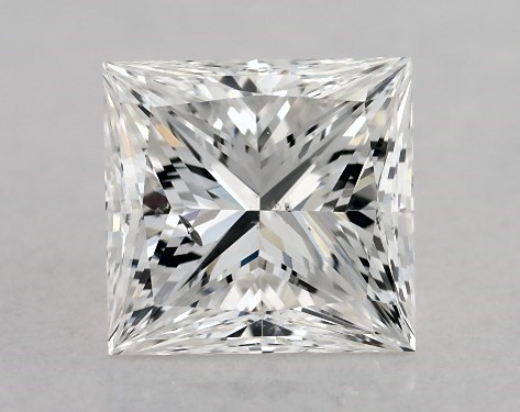 1.00 Carat F-SI2 Princess Cut Diamond