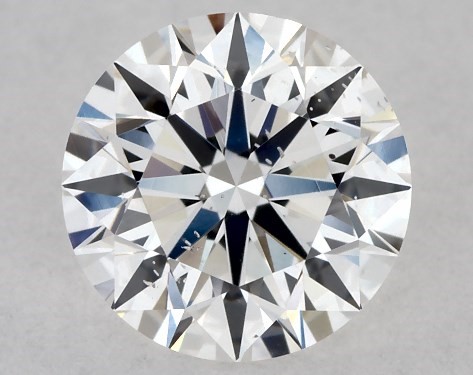 GIA 0.53 Carat E-SI1 Excellent Cut Round Diamond