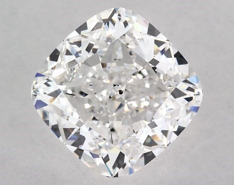 2.60 Carat D-SI1 Cushion Modified Cut Diamond