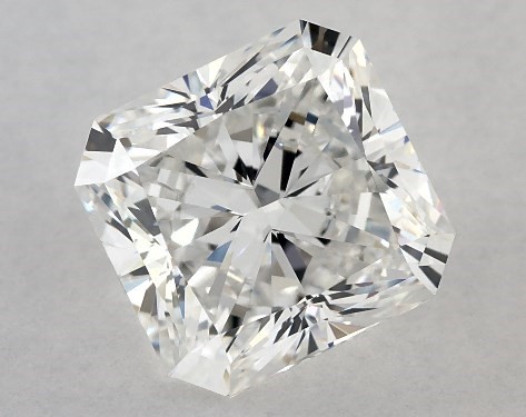GIA 1.81 Carat F-VS1 Ideal Cut Square Radiant Diamond