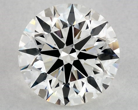 Lab-Created 3.17 Carat I-VS1 Excellent Cut Round Diamond