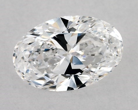 GIA 0.81 Carat D-VVS1 Ideal Cut Oval Diamond