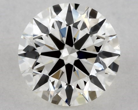 0.51 Carat J-VS1 Astor Cut Round Diamond