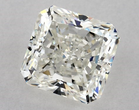 GIA 1.56 Carat I-VS1 Ideal Cut Square Radiant Diamond