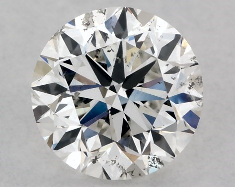 0.72 Carat G-SI2 Very Good Cut Round Diamond