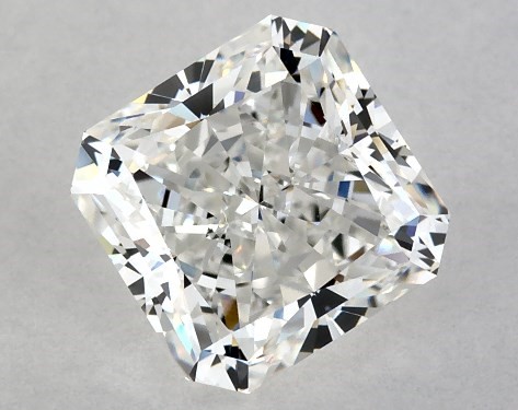 GIA 1.70 Carat G-VS1 Ideal Cut Square Radiant Diamond