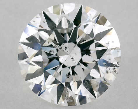 1.81 Carat D-SI2 Excellent Cut Round Diamond