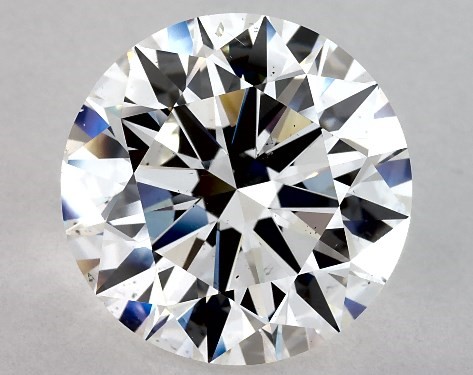 6.00 Carat G-SI1 Excellent Cut Round Diamond