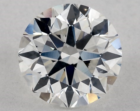 1.58 Carat F-SI2 Excellent Cut Round Diamond