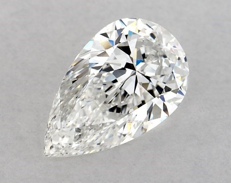 1.70 Carat E-VS2 Pear Shaped Diamond