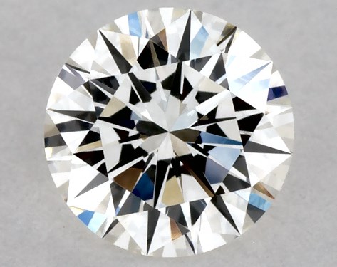 0.32 Carat H-VVS2 Excellent Cut Round Diamond