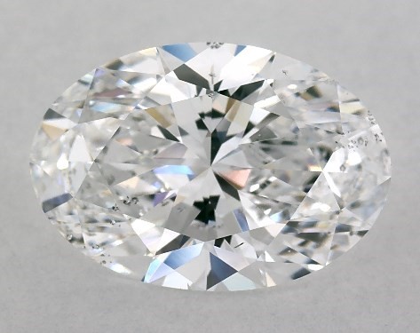 3.03 Carat D-SI2 Oval Cut Diamond