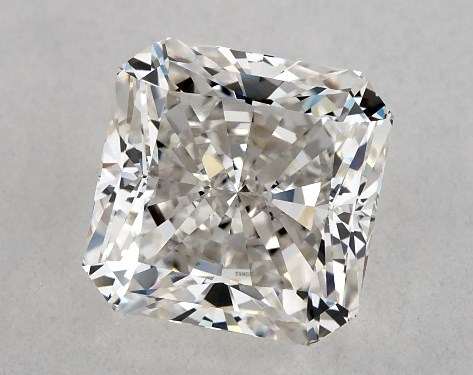 GIA 1.70 Carat I-VS1 Ideal Cut Square Radiant Diamond