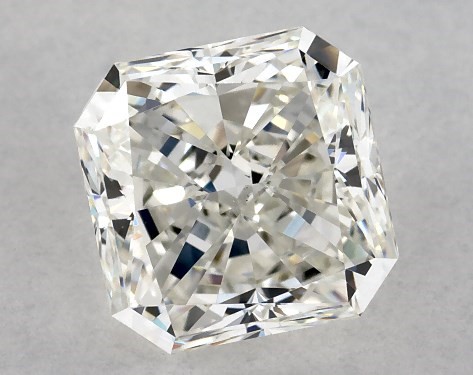 1.71 Carat I-VS1 Square Radiant Cut Diamond