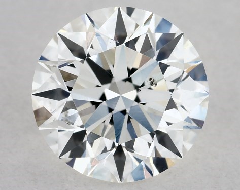 0.81 Carat G-SI2 Excellent Cut Round Diamond