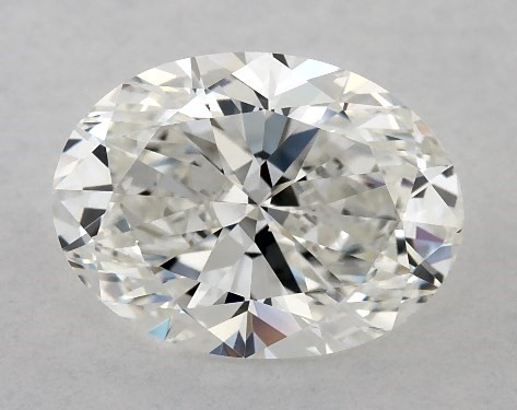 1.72 Carat G-VVS1 Oval Cut Diamond