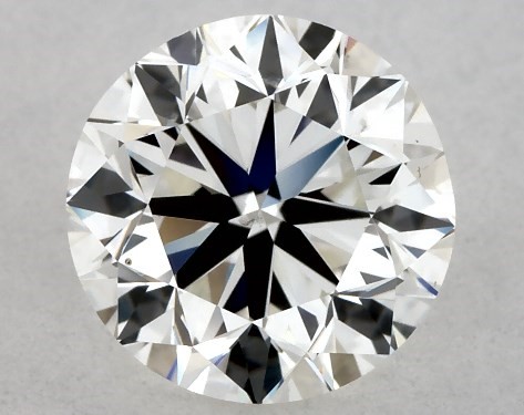 0.96 Carat H-SI1 Very Good Cut Round Diamond
