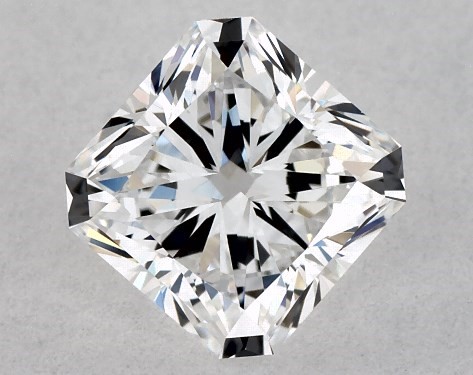 0.79 Carat E-VVS2 Square Radiant Cut Diamond