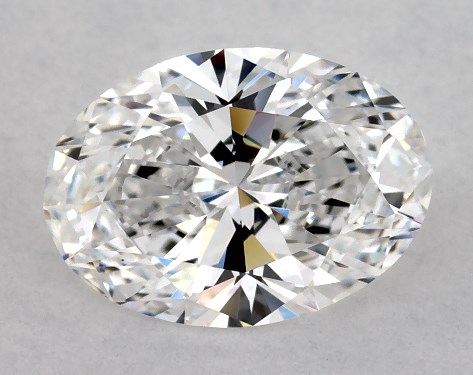 Lab-Grown 1.37 Carat D-VS1 Oval Cut Diamond