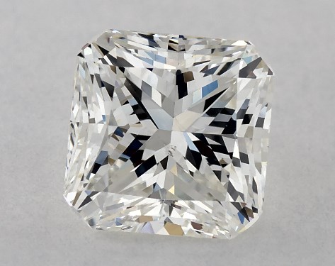 1.43 Carat H-VS2 Square Radiant Cut Diamond
