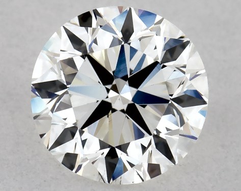 0.65 Carat H-VS2 Very Good Cut Round Diamond