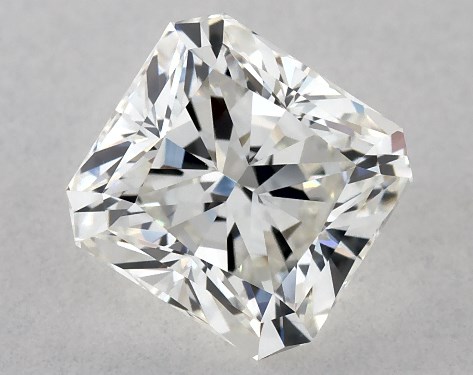 1.07 Carat H-VVS1 Square Radiant Cut Diamond