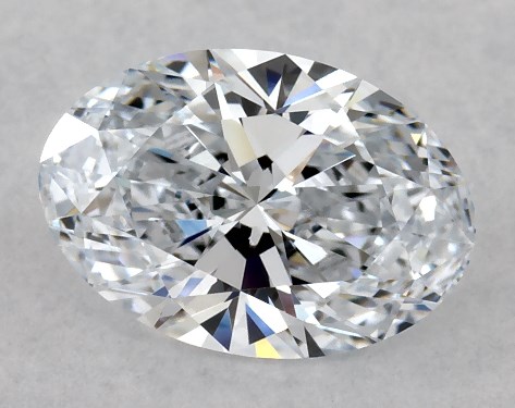 Lab-Created 1.16 Carat E-VVS2 Oval Cut Diamond