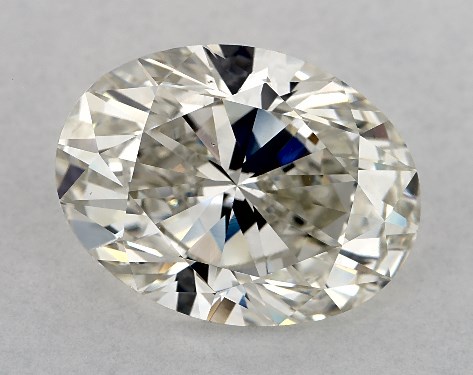 GIA 5.00 Carat J-VS2 Very Good Cut Oval Diamond