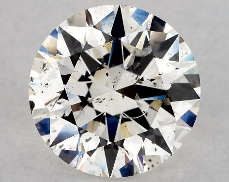 5.01 Carat I-SI2 Excellent Cut Round Diamond