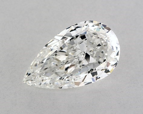 2.01 Carat E-VVS2 Pear Shaped Diamond