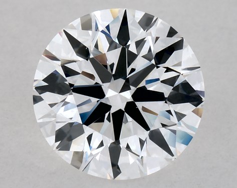 Lab-Created 1.50 Carat D-SI1 Excellent Cut Round Diamond