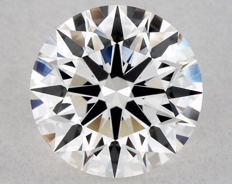 1.24 Carat F-VVS2 Astor Cut Round Diamond