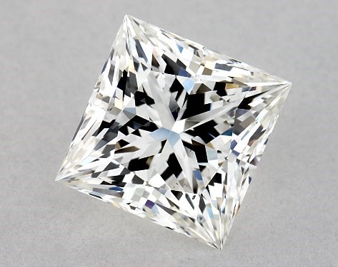GIA 2.01 Carat H-VS2 Astor Cut Princess Diamond
