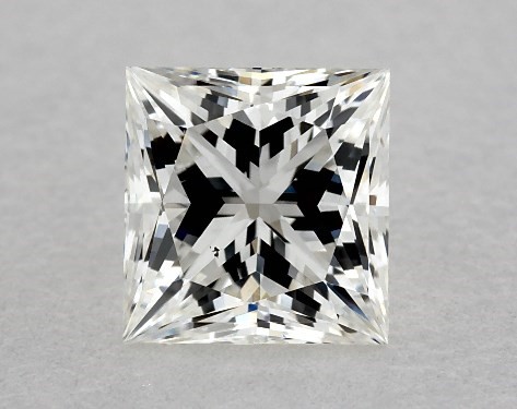 GIA 1.00 Carat H-VS2 Astor Cut Princess Diamond