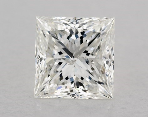 0.82 Carat G-I1 Princess Cut Diamond