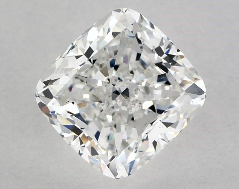 GIA 2.01 Carat F-VS2 Ideal Cut Cushion Modified Diamond