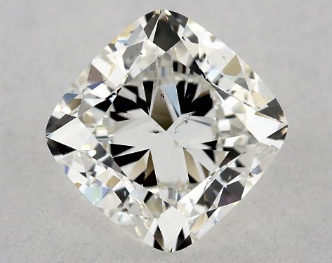 1.51 Carat J-SI2 Cushion Modified Cut Diamond