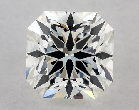 GIA 1.03 Carat H-VS1 Astor Cut Square Radiant Diamond