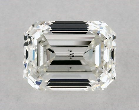 0.70 Carat I-VS2 Emerald Cut Diamond