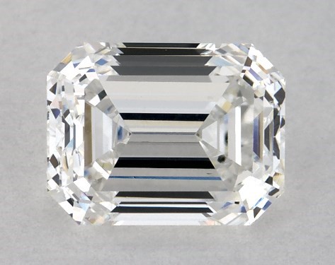 1.00 Carat E-VS2 Emerald Cut Diamond