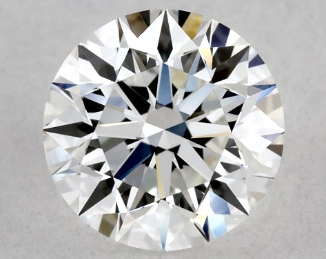 0.44 Carat F-VVS1 Excellent Cut Round Diamond