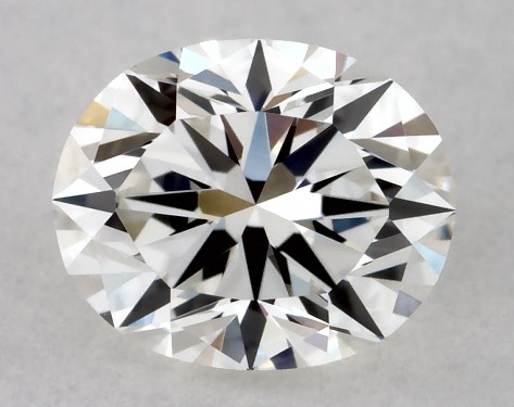 GIA 0.52 Carat H-VVS1 Astor Cut Oval Diamond
