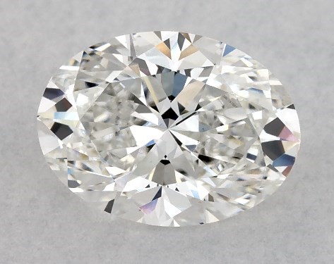 1.00 Carat F-VS2 Oval Cut Diamond