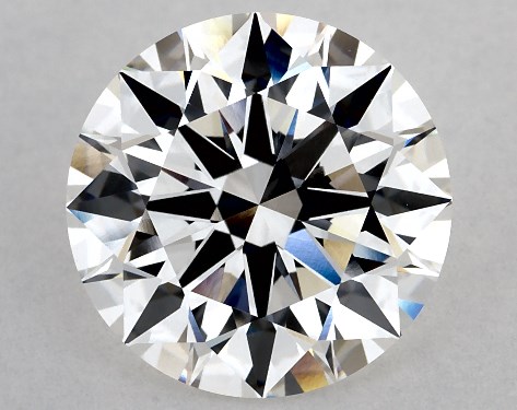 GIA Lab-Grown 4.32 Carat E-VVS2 Excellent Cut Round Diamond