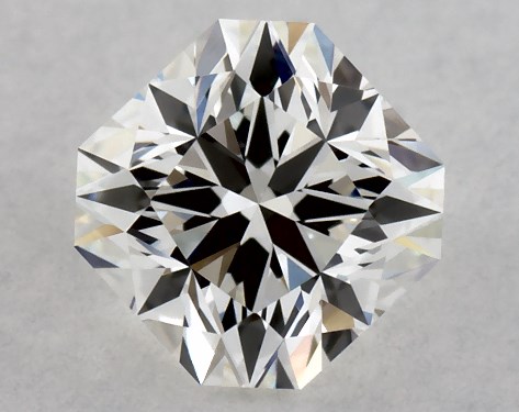 GIA 0.51 Carat H-VVS2 Astor Cut Square Radiant Diamond
