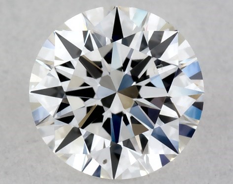 0.30 Carat F-SI1 Very Good Cut Round Diamond