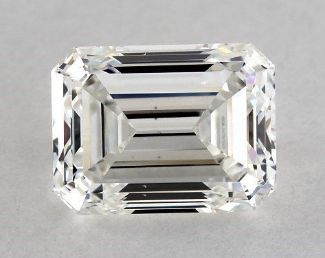 0.90 Carat H-VS2 Emerald Cut Diamond