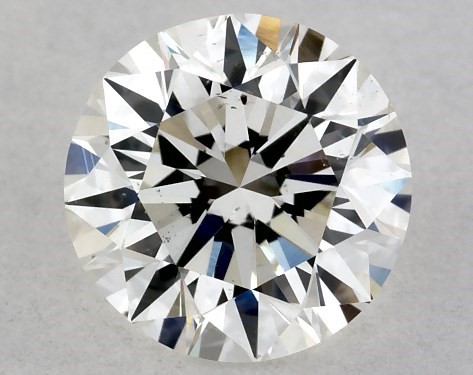 GIA 1.00 Carat I-SI1 Excellent Cut Round Diamond