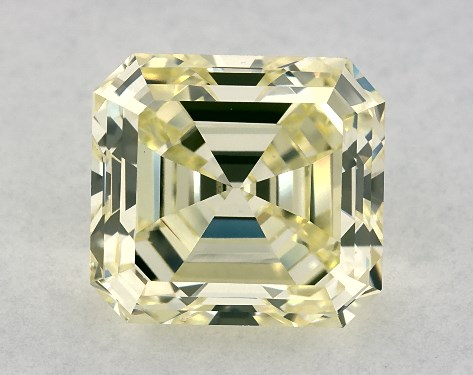 GIA 2.72 Carat Fancy Intense Yellow-VS2 Emerald Cut Diamond