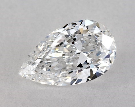 0.70 Carat D-SI1 Pear Shaped Diamond